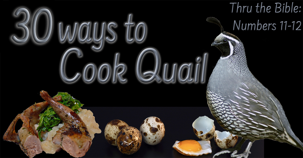 30 Ways to Cook Quail - Numbers 11-12